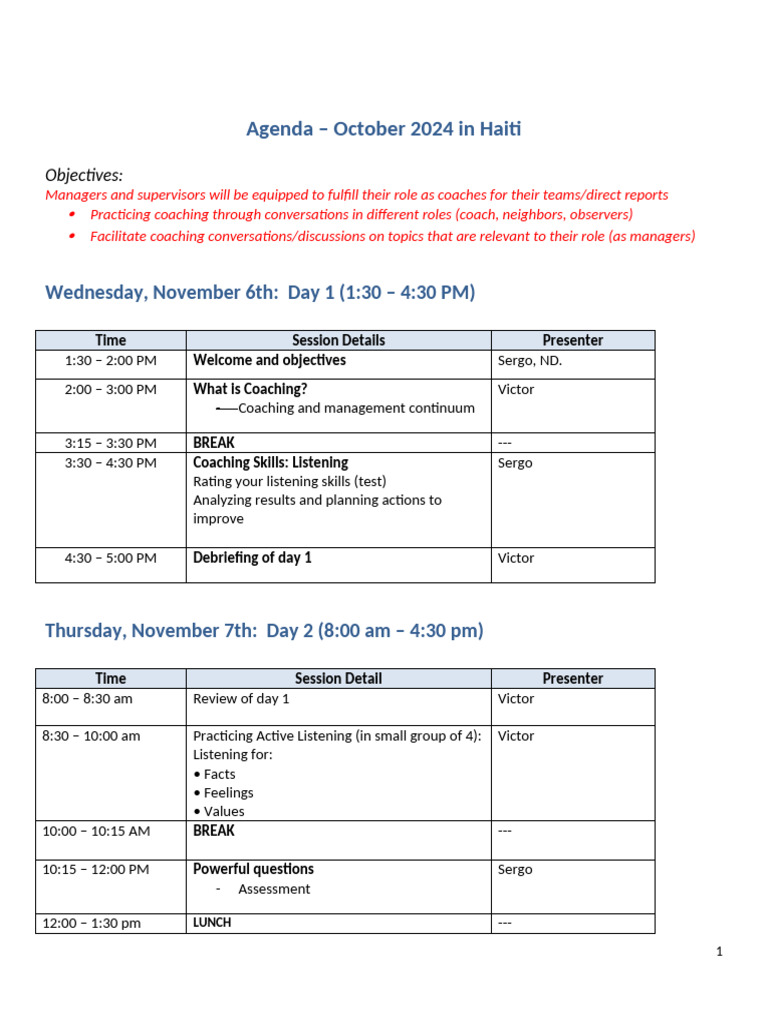Agenda in Brazil September | PDF | Social Psychology | Human Communication