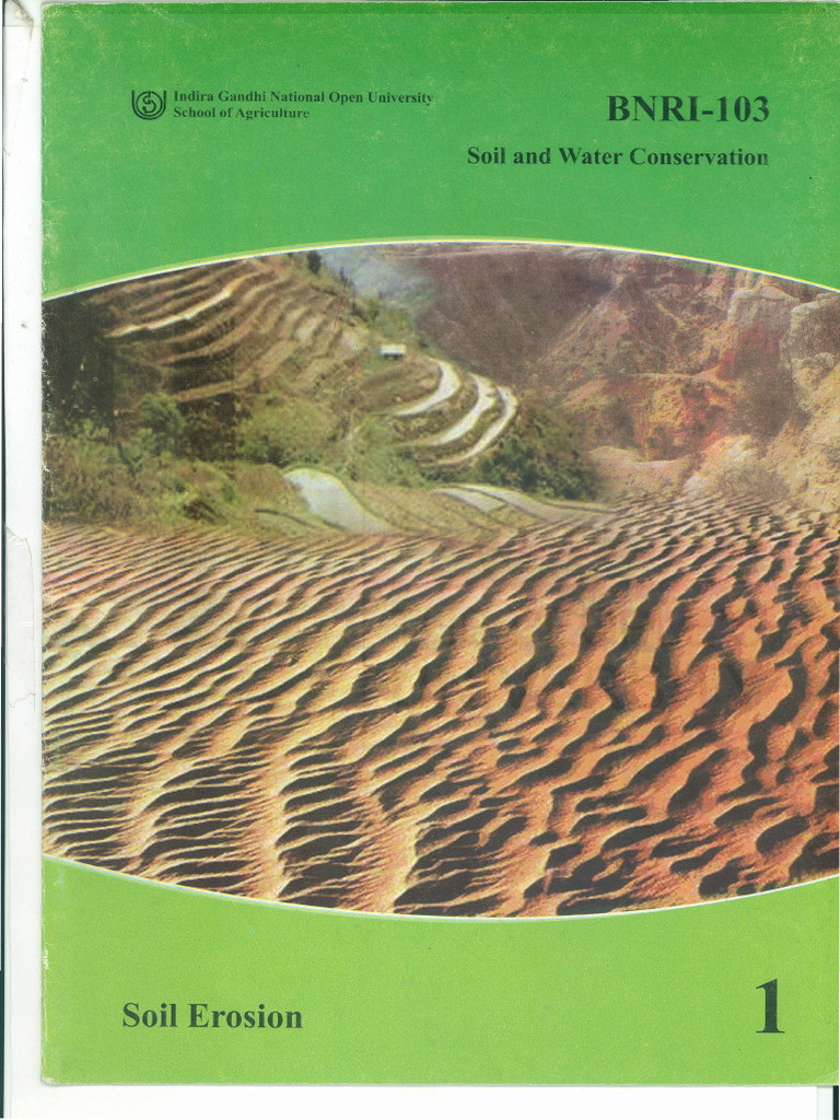 WSM Soil Erosion Lec 2 Unit II | PDF | Erosion | Soil