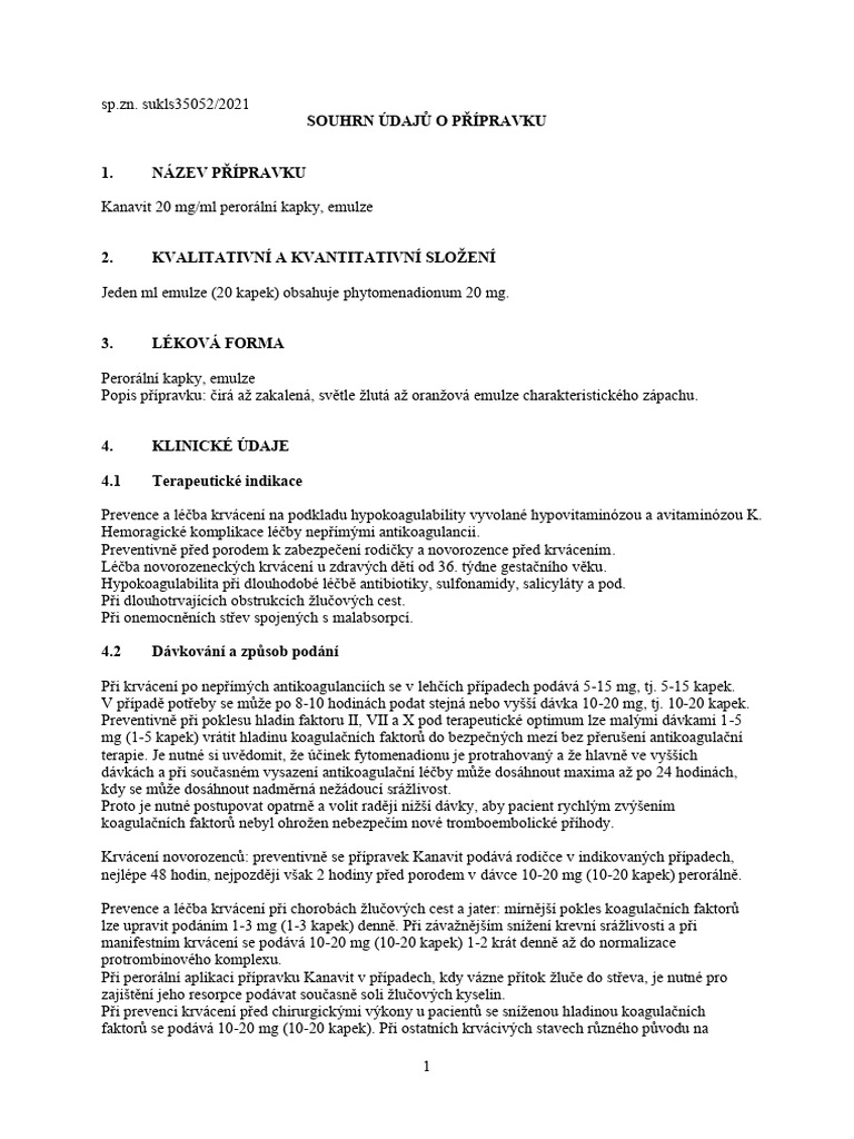 Kanavit SPC | PDF