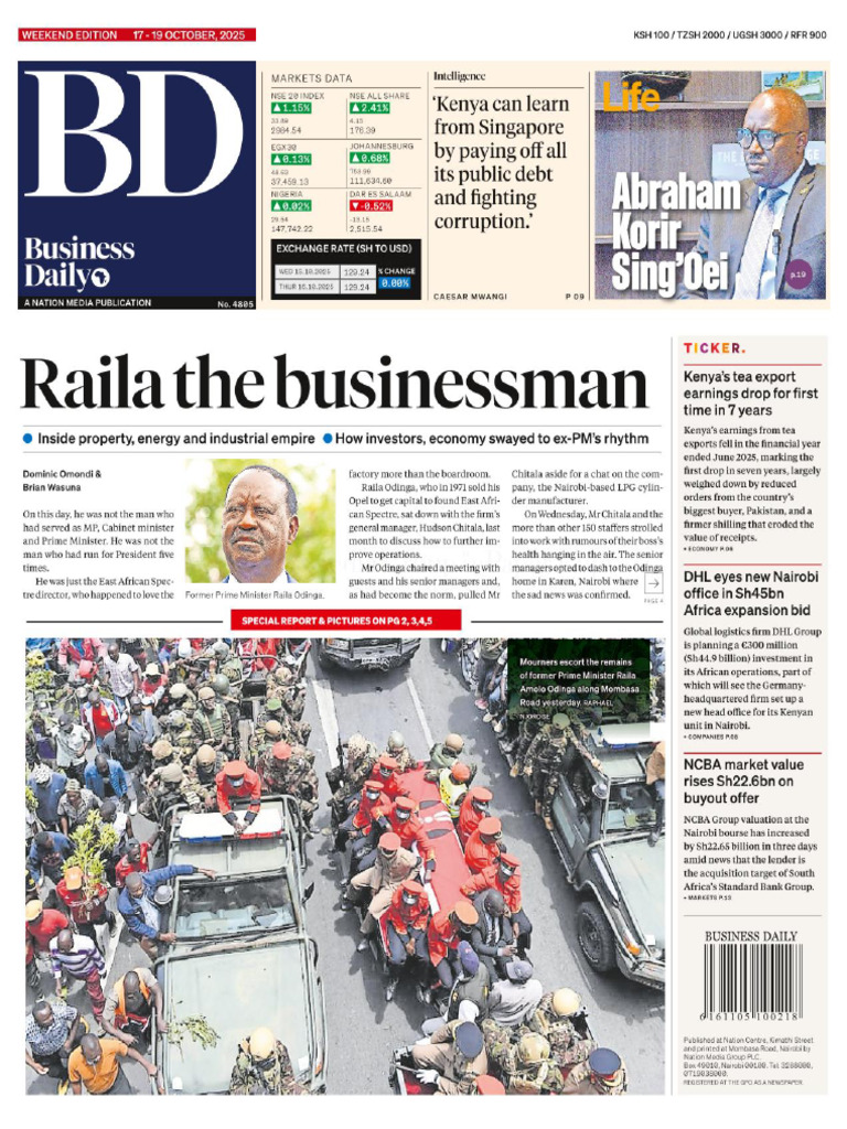 Business Daily 2025-10-17 | PDF