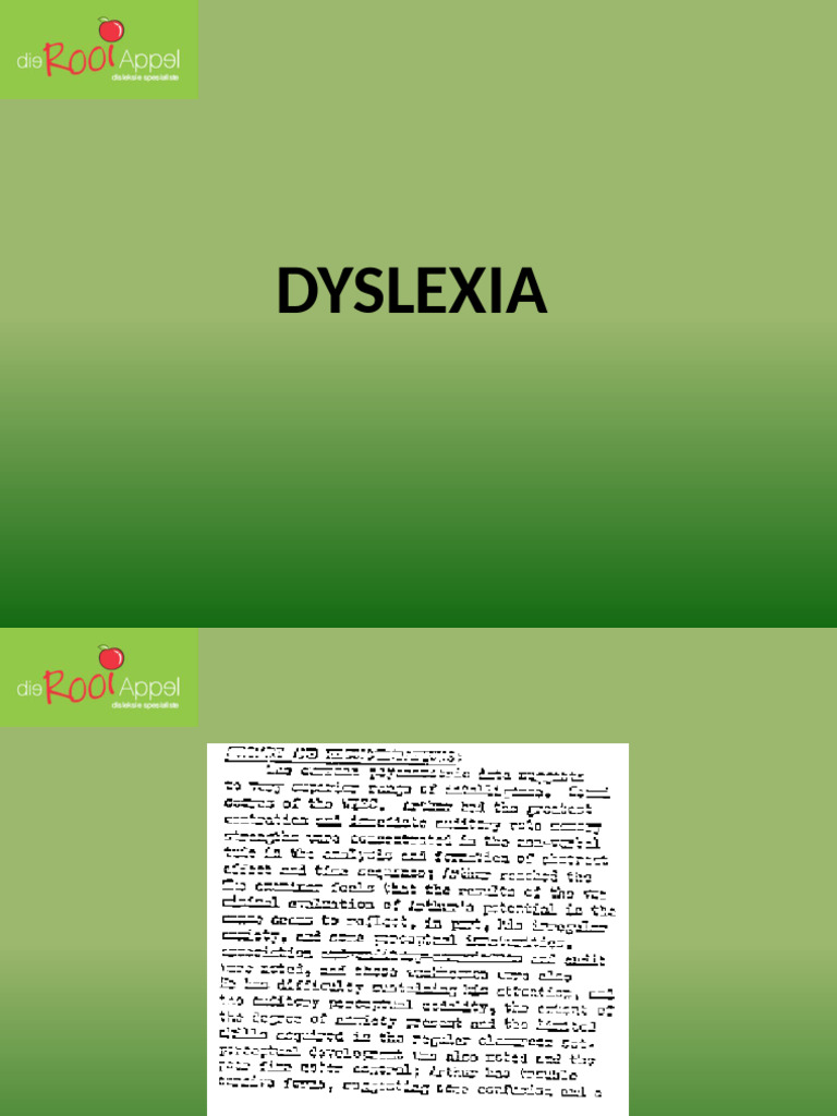 Dyslexia Training | PDF | Cerebral Cortex | Dyslexia