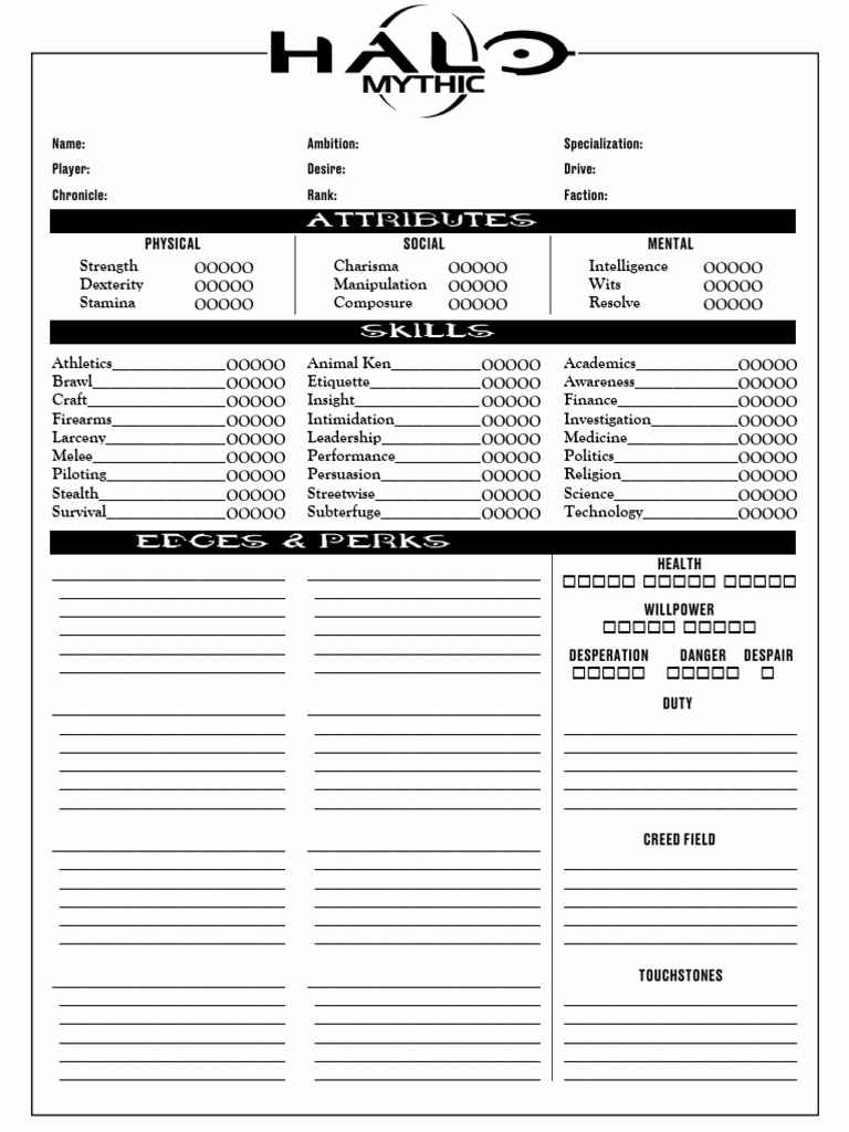 Halo H5 4-Page Interactive | PDF | Gaming | Role Playing Games