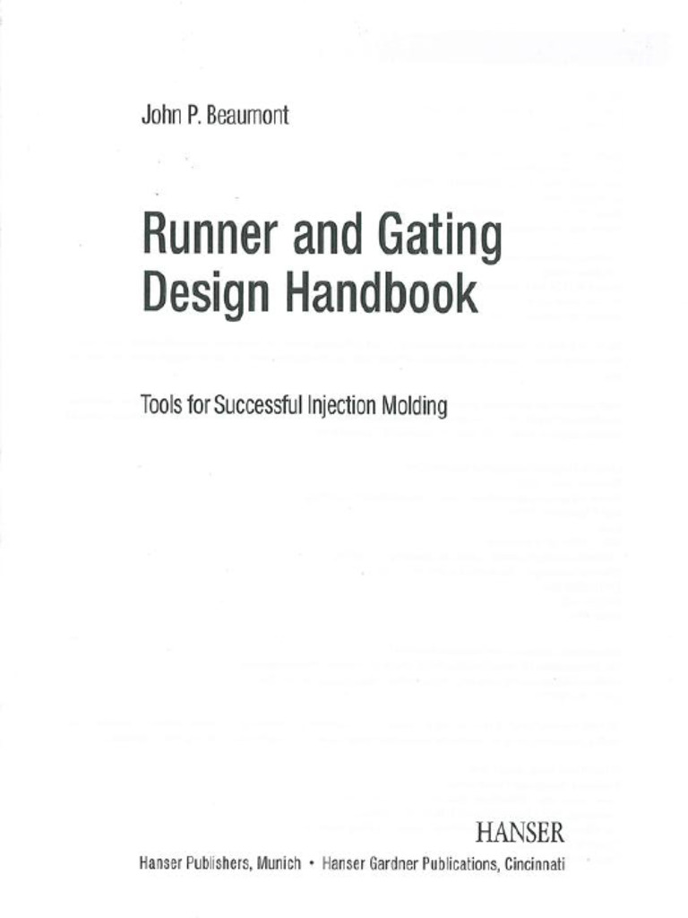 Runner and Gating Design Handbook Compress | PDF