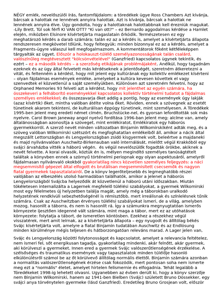 Ross Chambers | PDF