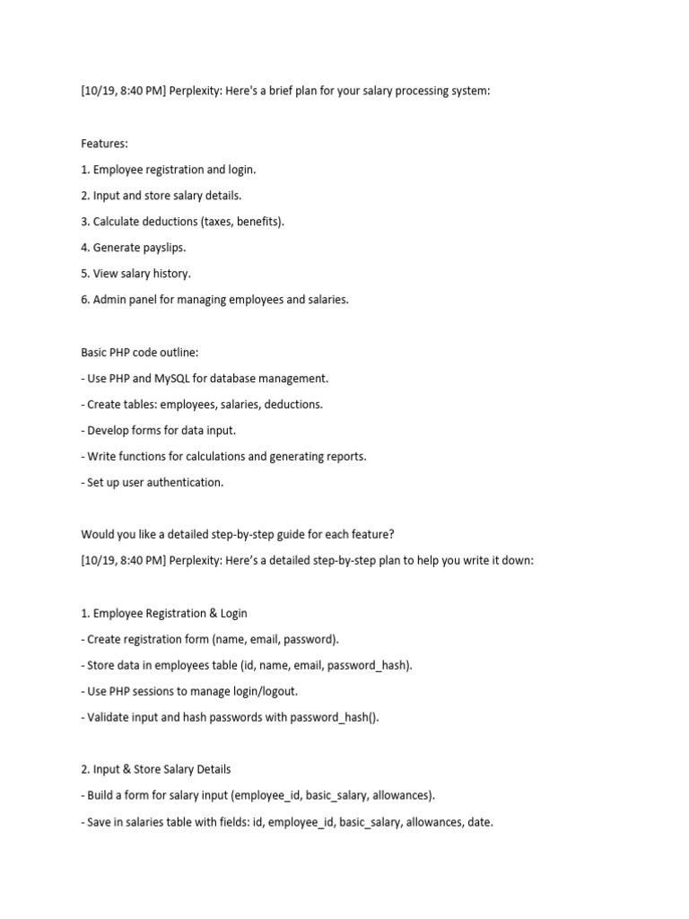 MmmmDevelop A Salary Processing System Using PHP Language - 093255 ...