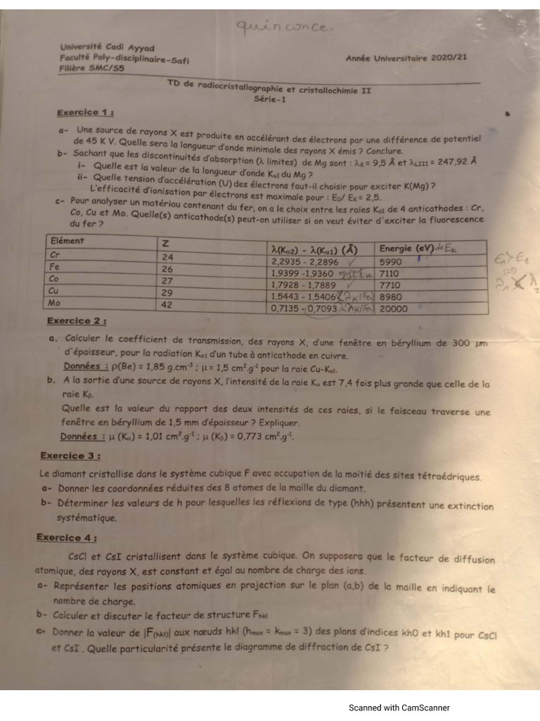 Radio Td1 Corrigé | PDF
