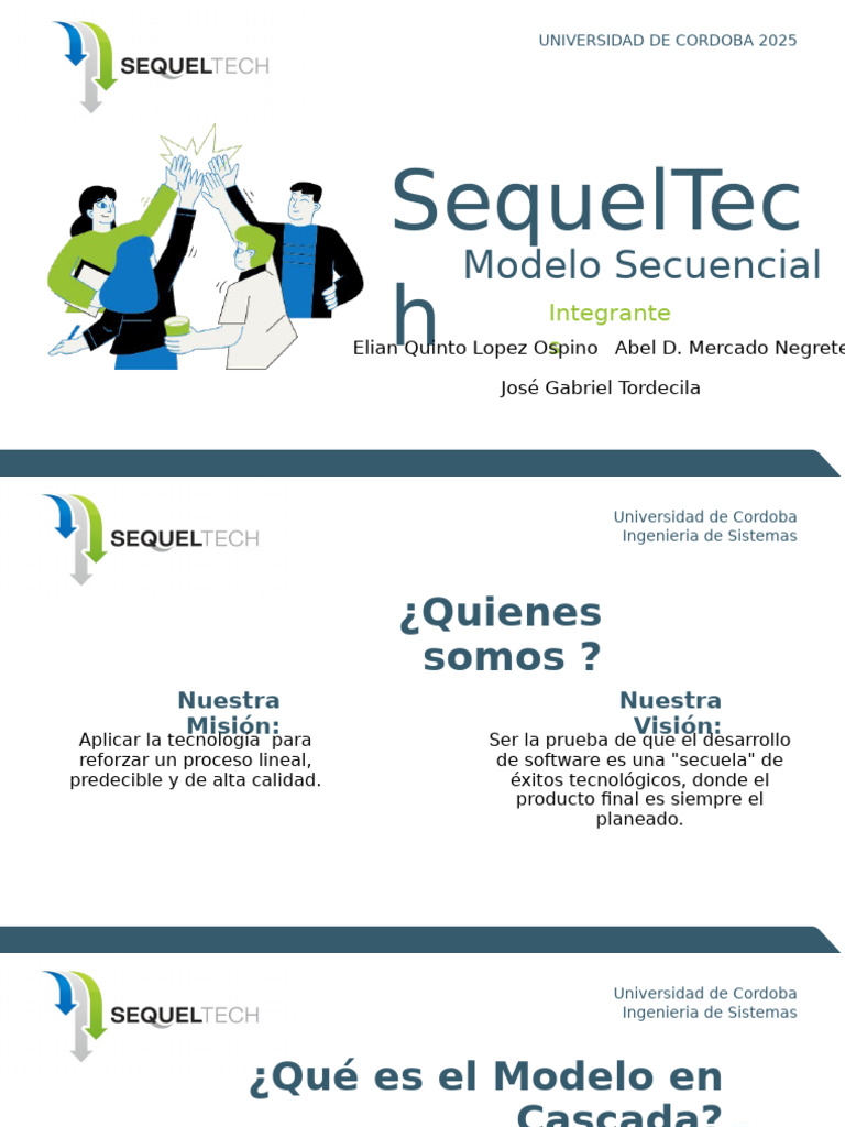 Exposición IS Modelo Secuencial Version Final | PDF | Software ...