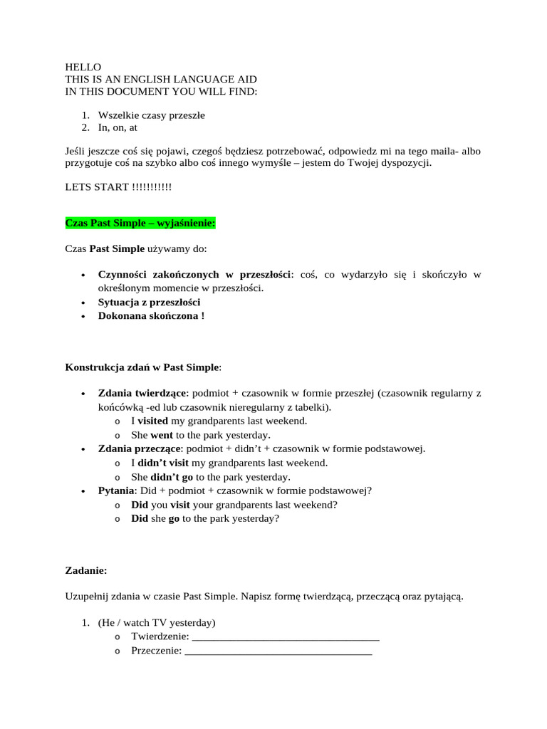 English Aid | PDF