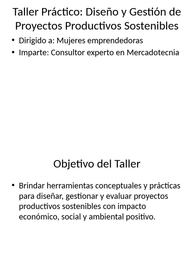 Diseno y Gestion de Proyectos Sostenibles | PDF | Sustentabilidad ...