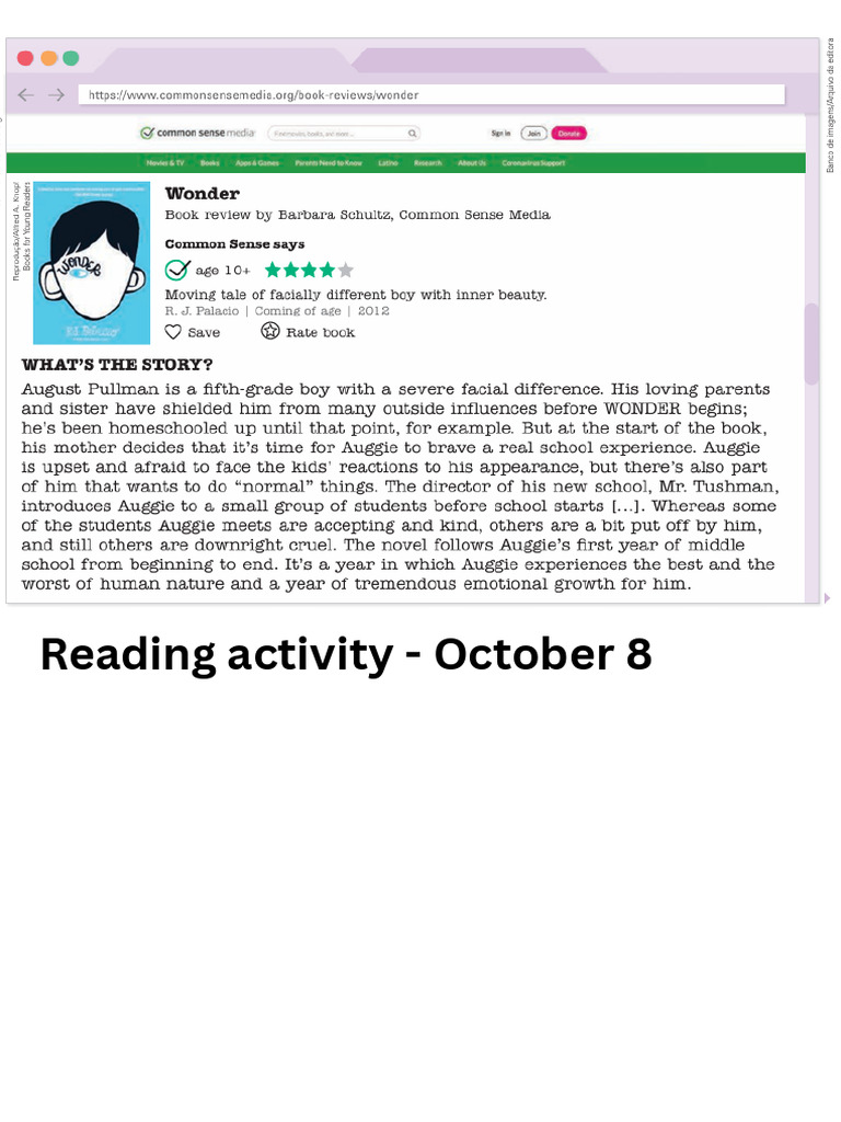 ReadingActivity Oct8 | PDF