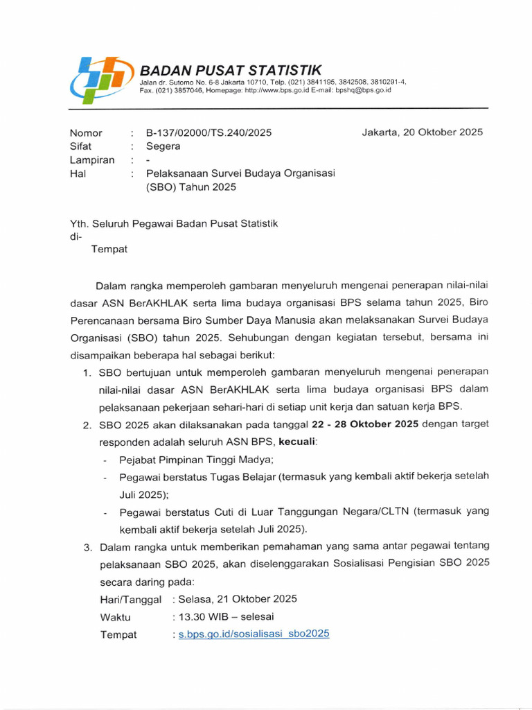 B-137 02000 TS240 2025 Pelaksanaan SBO 2025_251021_100754 | PDF