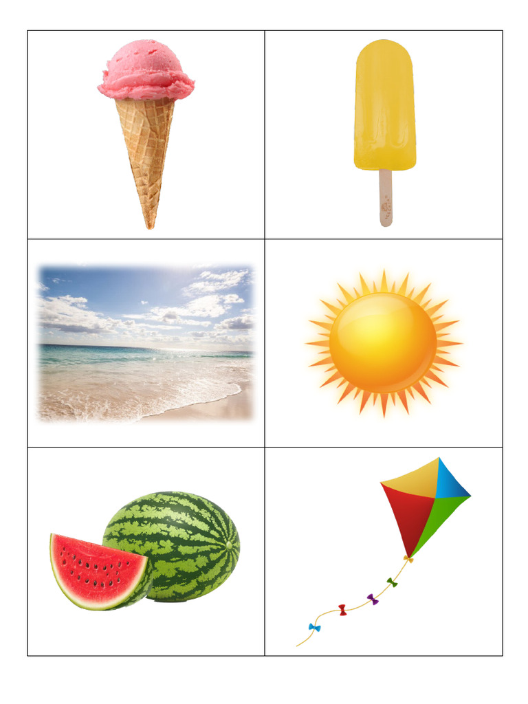 Summer Cards | PDF