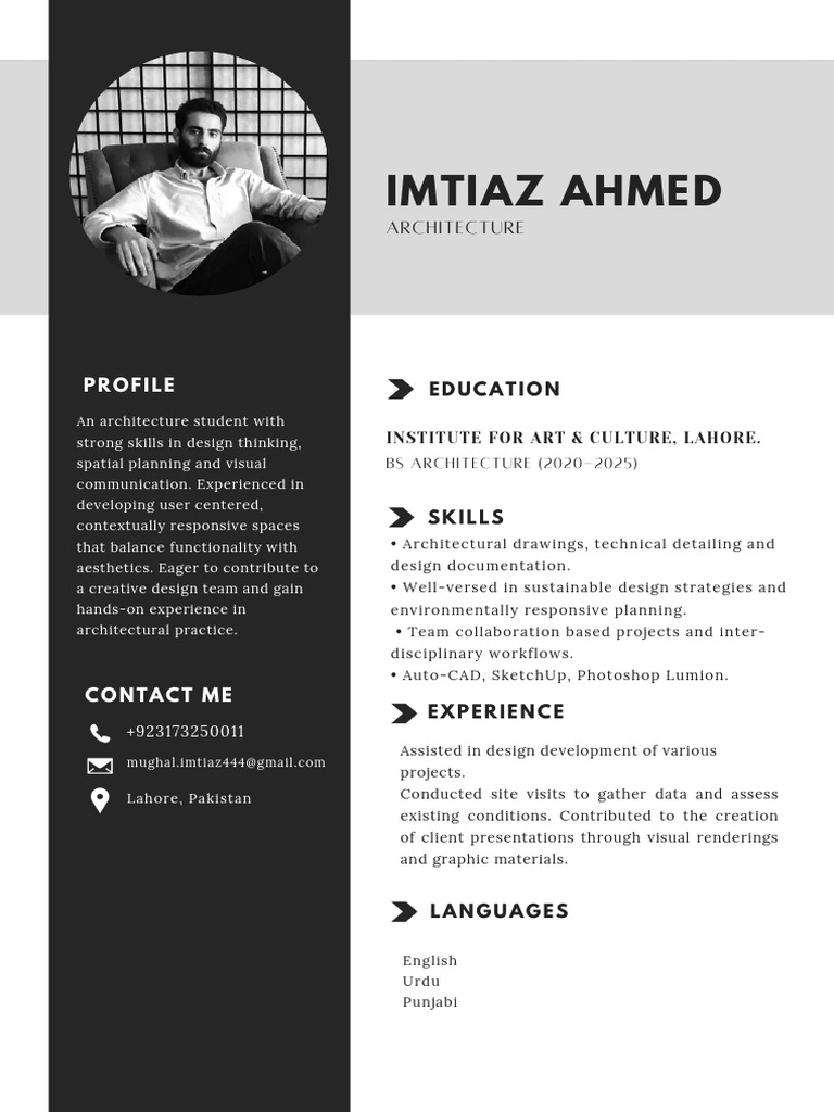 Imtiaz Ahmed - Resume | PDF