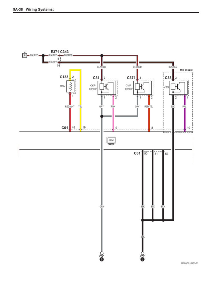 A-5 Engine and A - C Control System (Petrol Engine Model) - 03-01 | PDF