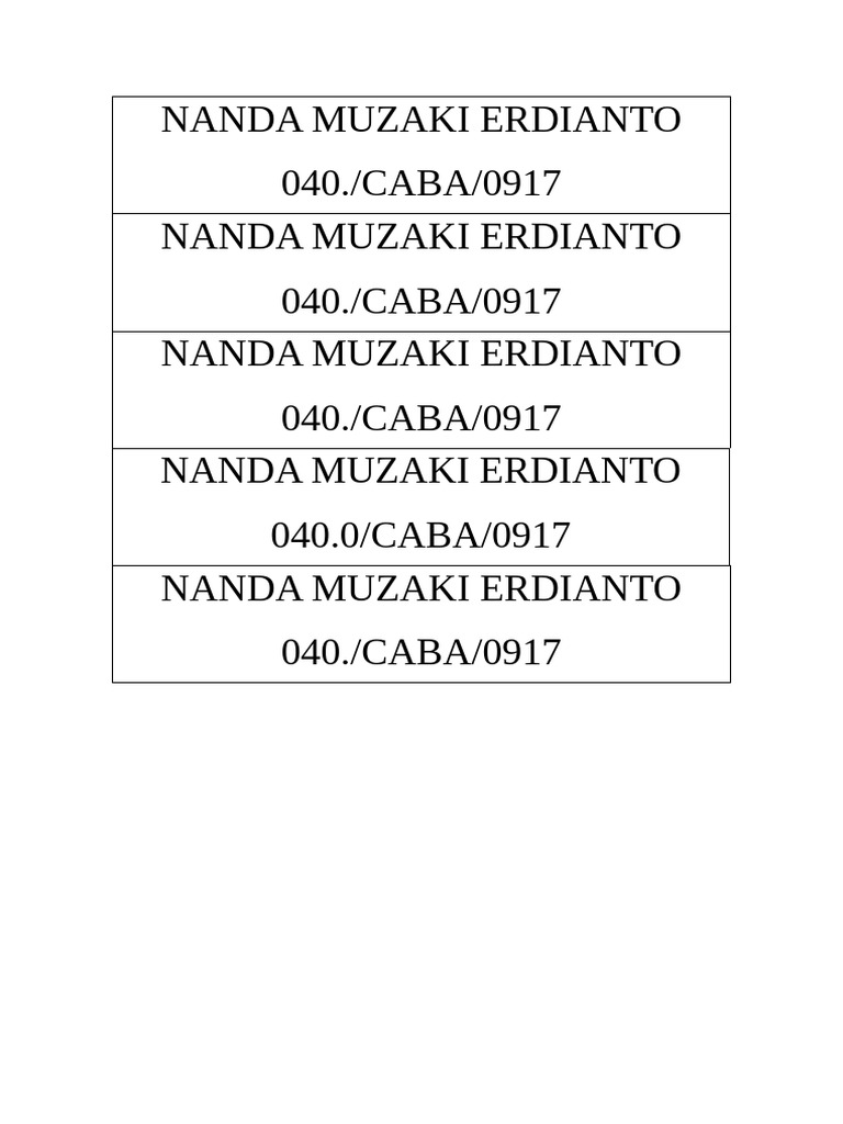 Caba | PDF