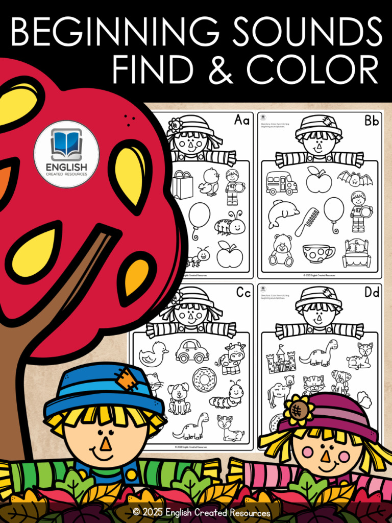 Beginning Sounds Find and Color | PDF