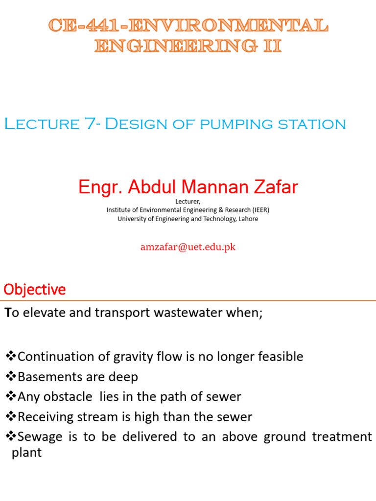 Sewage Pump Station Design Guide | PDF | Pump | Pumping Station