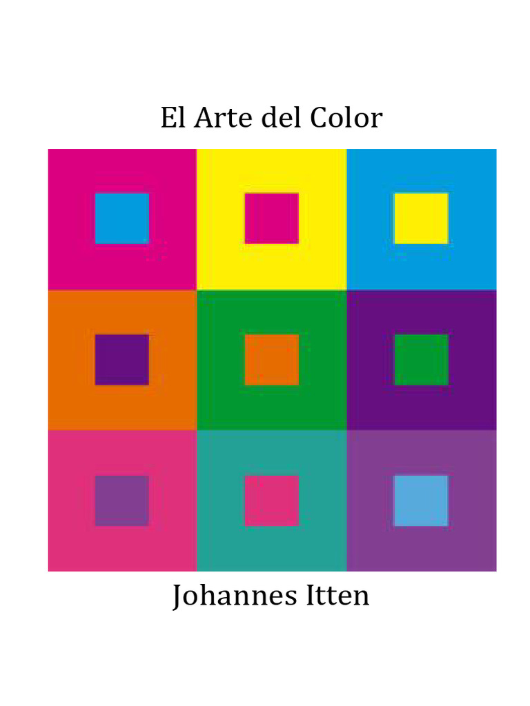 El Arte del Color-Edicion abreviada-JOHANNES ITTEN | PDF | Color | Rojo