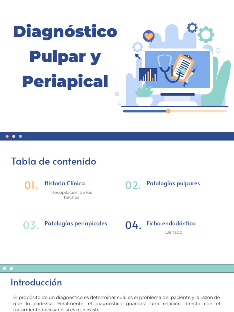 Diagn Stico Pulpar y Periapical | PDF | Diagnostico medico | Medicina