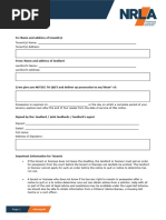 Queensland Notice to Leave (Form 12) | PDF | Lease | Leasehold Estate