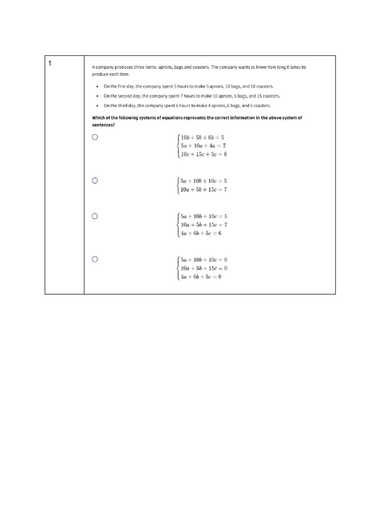 Linear Algebra Problems To Solve | PDF