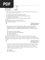 Hesi Gerontology Age-Related Risks PDF | PDF | Hypoglycemia | Dehydration