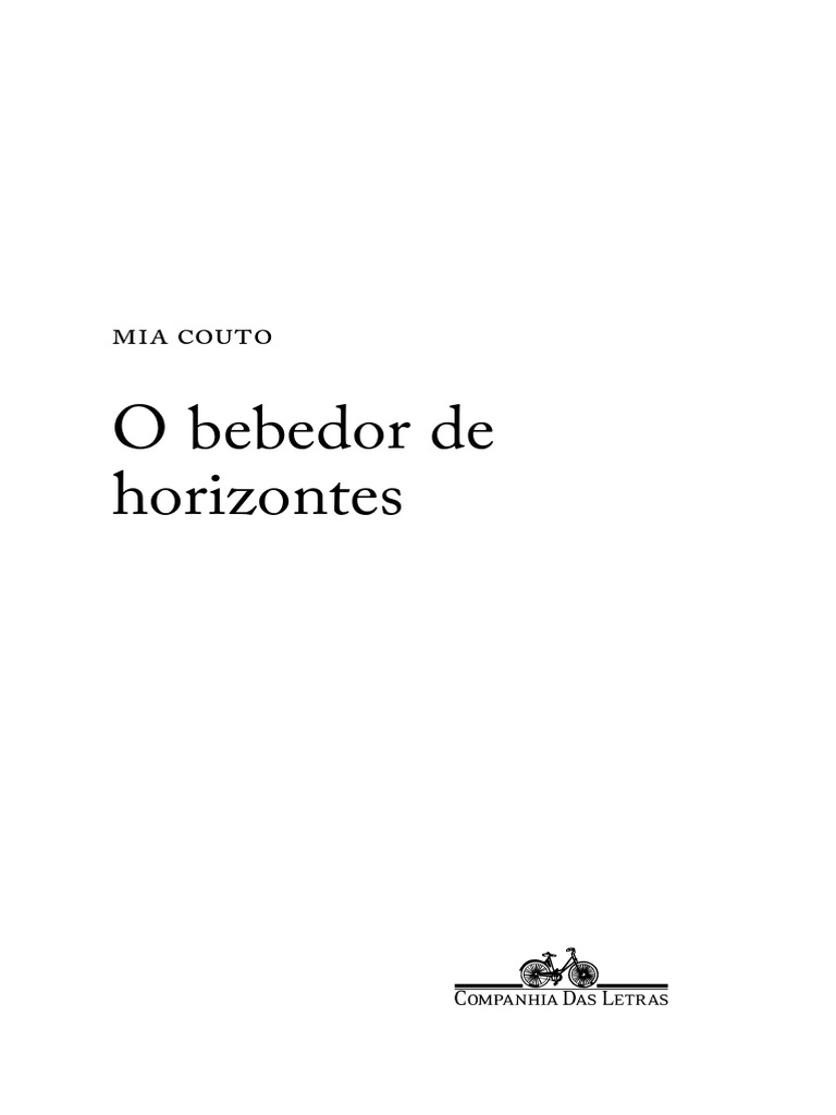 O Bebedor de Horizontes: Livro 3 | PDF