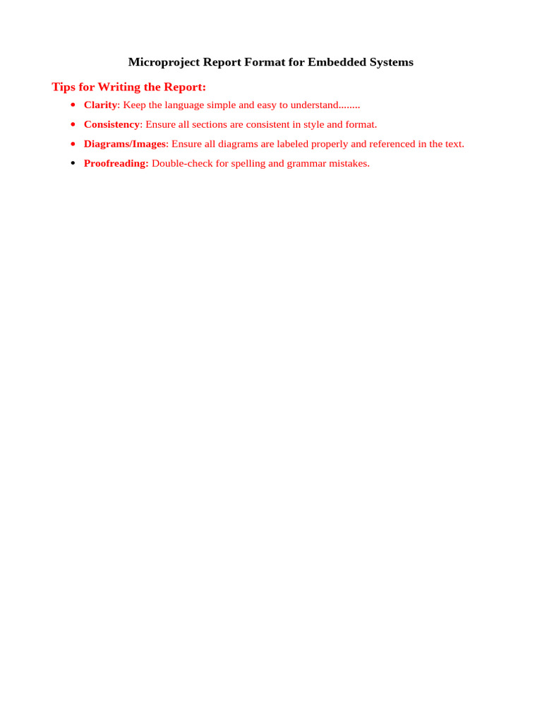ESY Microproject Report Format | PDF | Arduino | Microcontroller