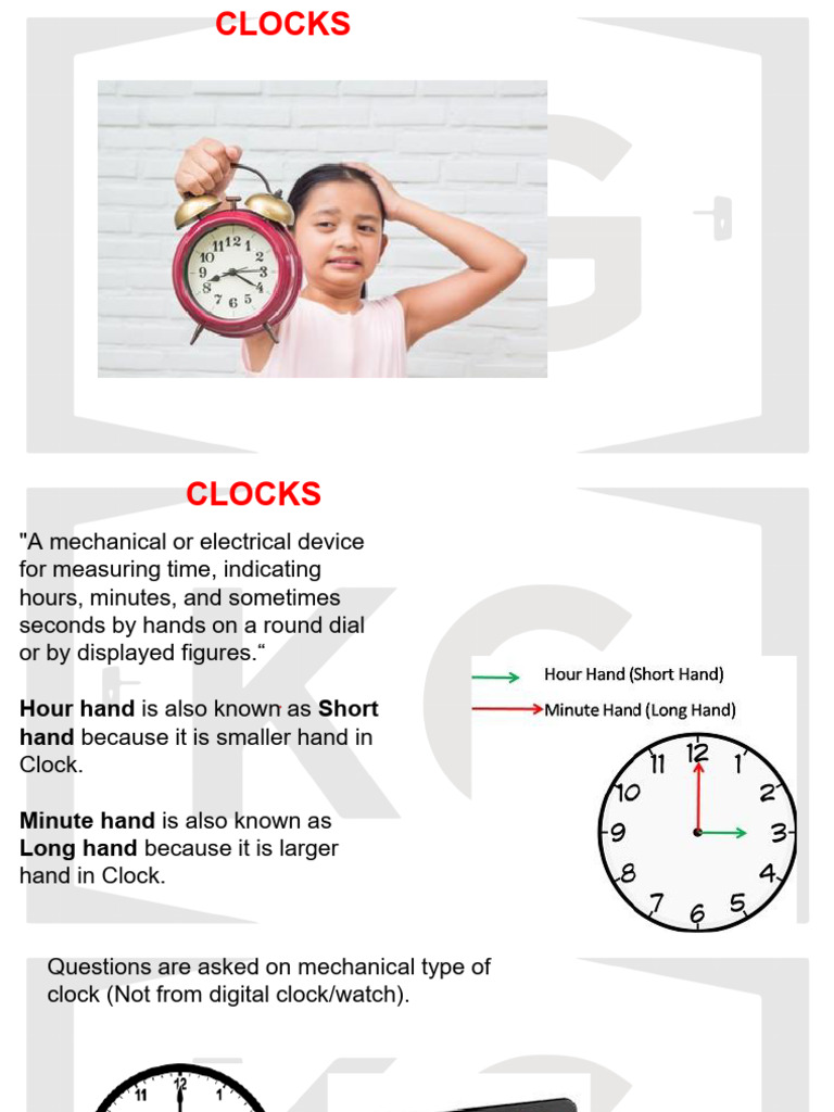 Calendar + Clock Notes 11 Dec | PDF | Clock | Machines