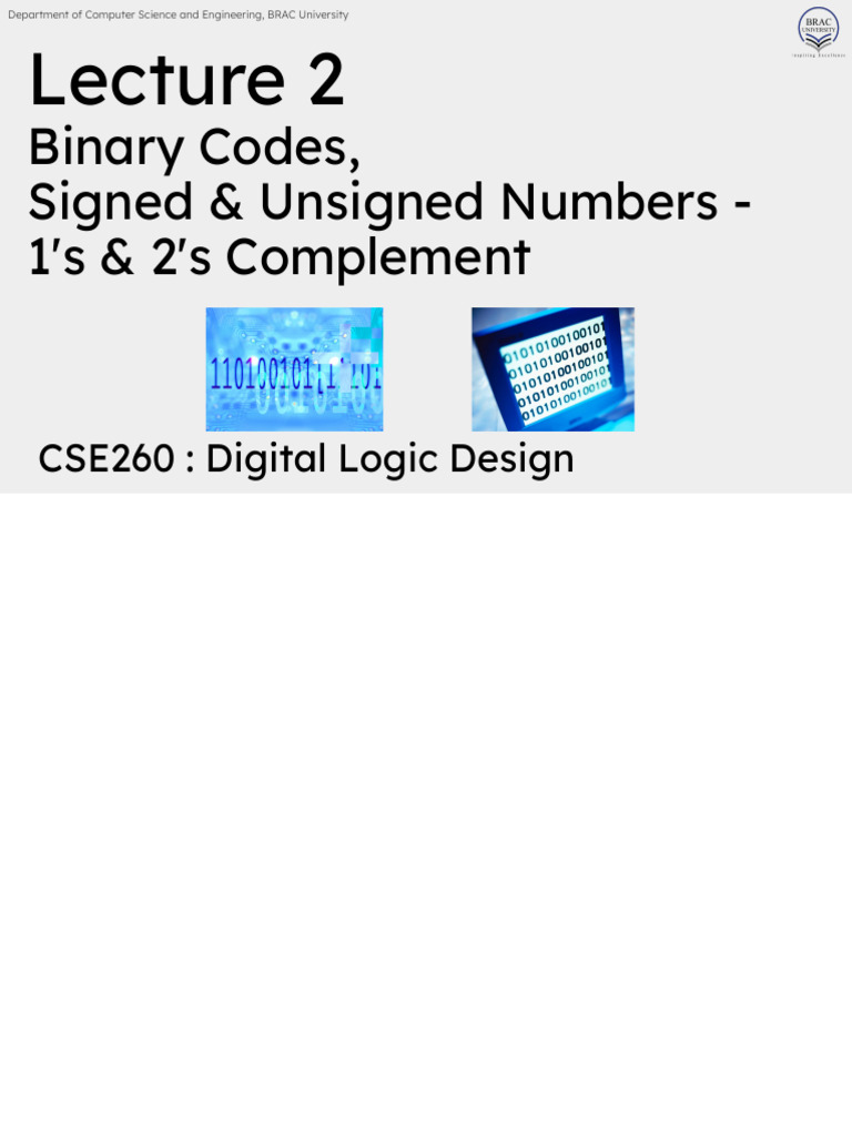 Understanding Signed and Unsigned Numbers | PDF | Binary Coded Decimal ...