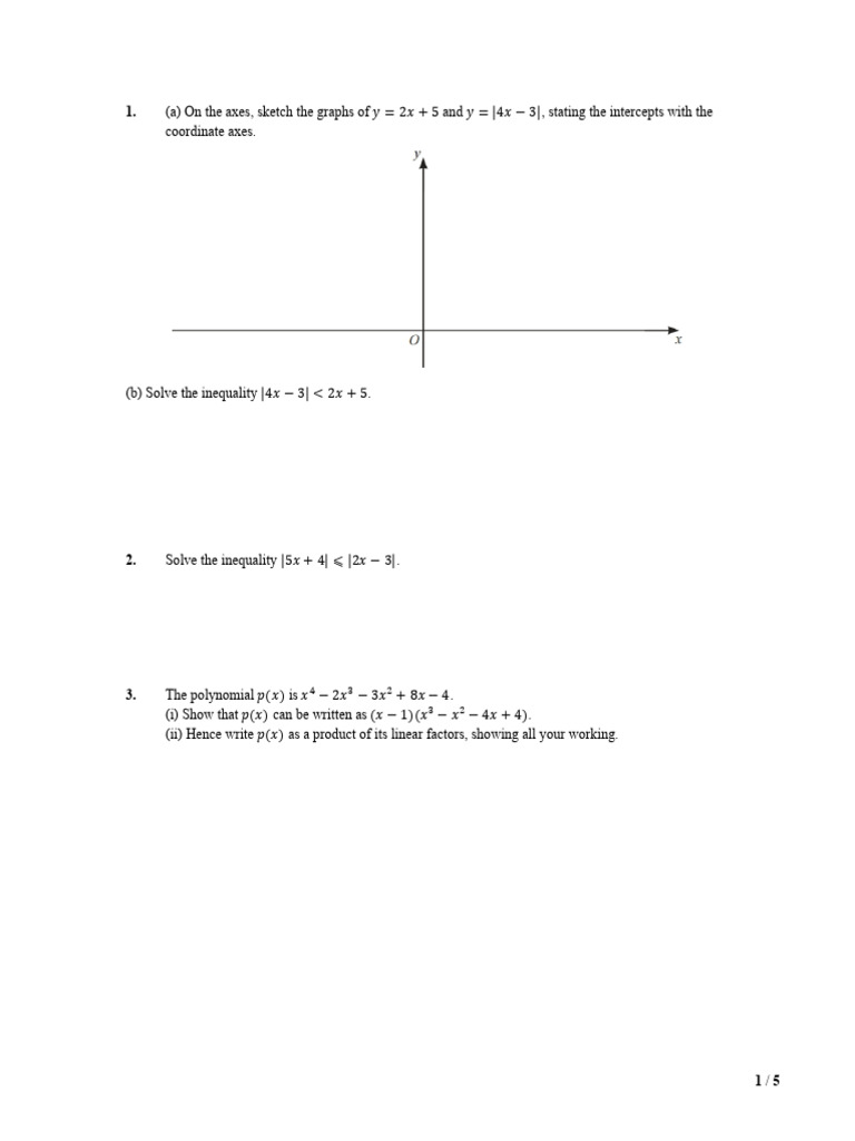 Absolute Value Function | PDF | Mathematical Analysis | Mathematical ...