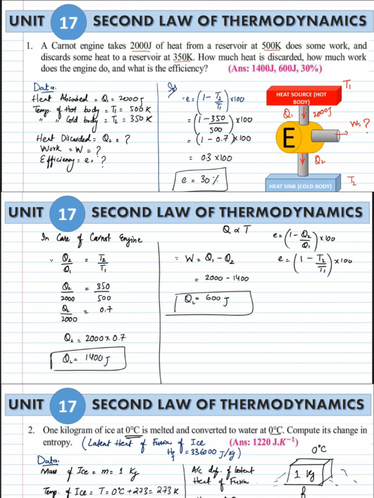 Chapter 17 Numericals | PDF