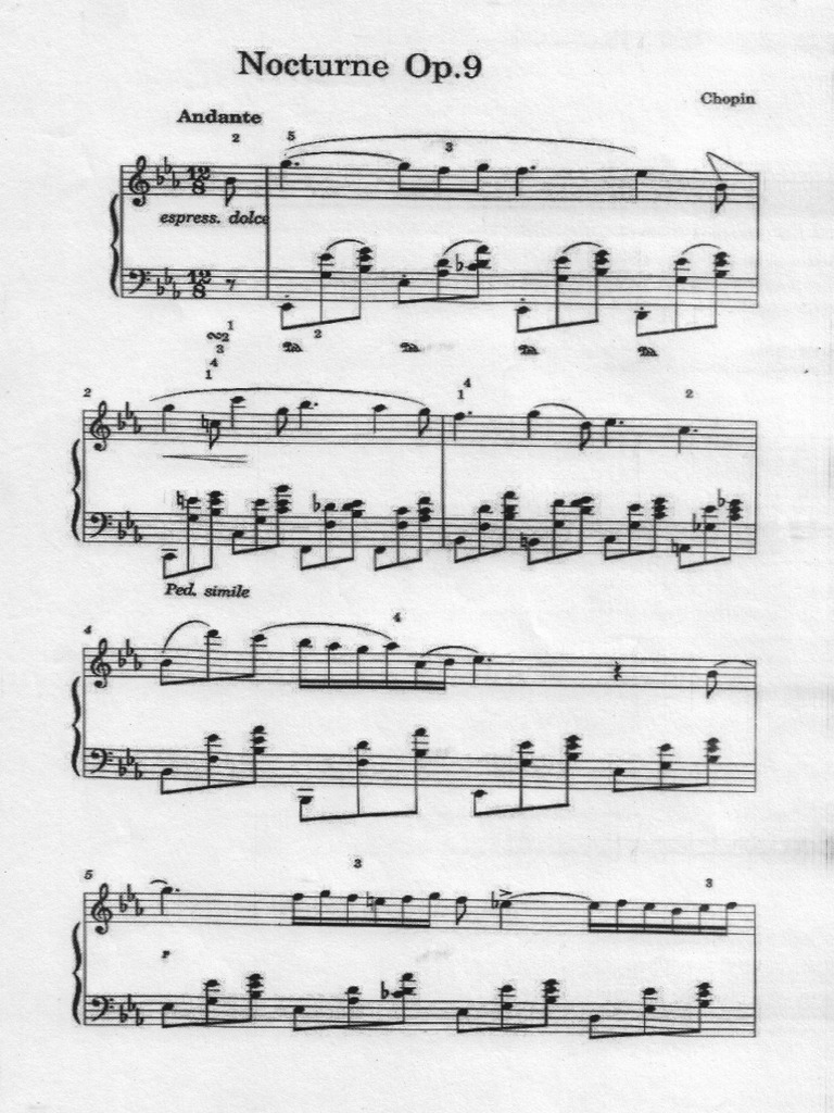 Nocturne Op.9 | PDF