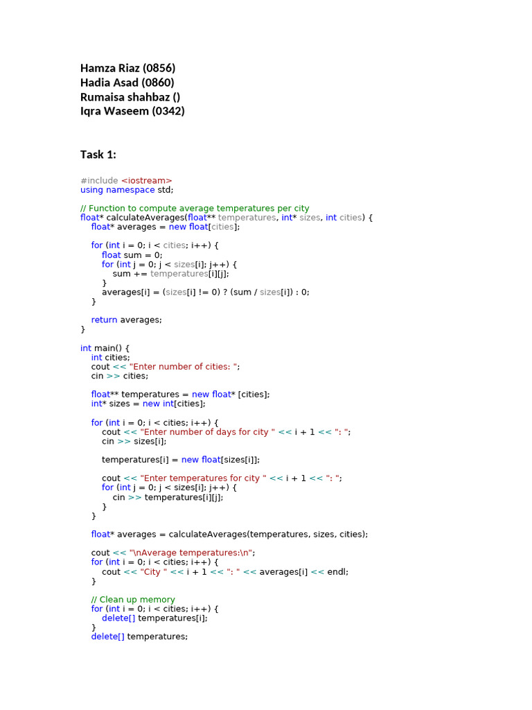 Assignment PF 4 | PDF | Matrix (Mathematics) | Computer Programming