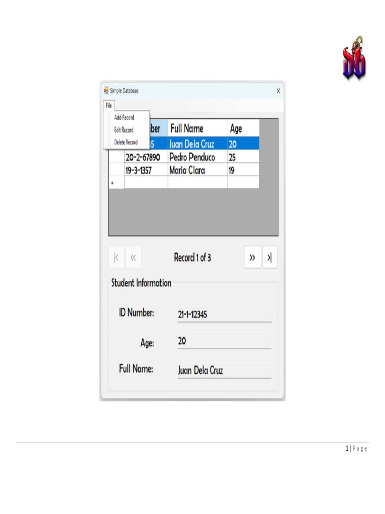 Simple Database VB - Net and MSAccess Add Edit Delete | PDF | Information Technology | Databases