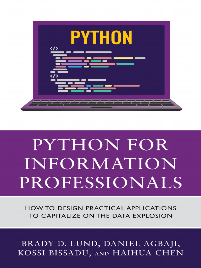 Python For Information Professionals.... | PDF | Inheritance (Object Oriented Programming ...