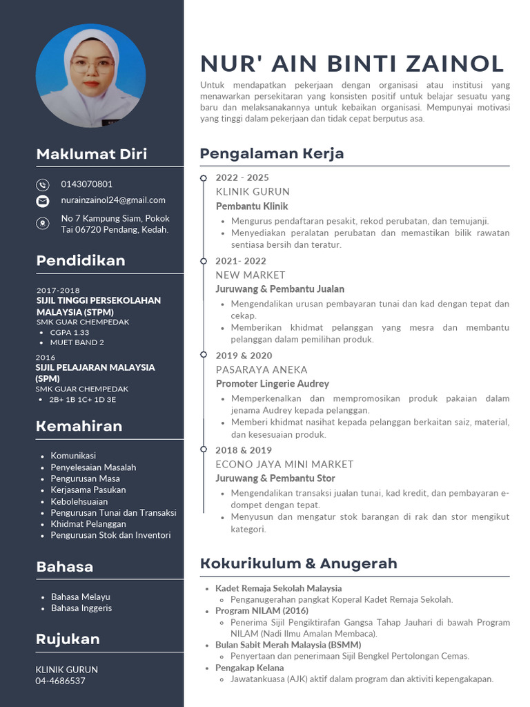 Nur' Ain Binti Zainol-1 | PDF