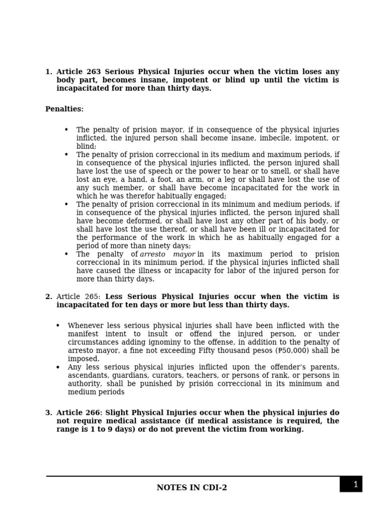 Full Lecture Notes Cdi 102 May 12 2024 | PDF | Coroner | Forensic Science