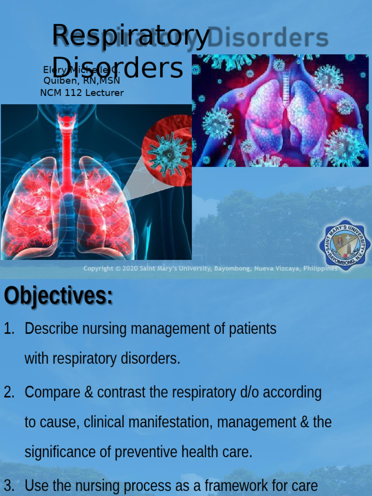 Respiratory Disorders Part 1 | PDF | Chronic Obstructive Pulmonary ...