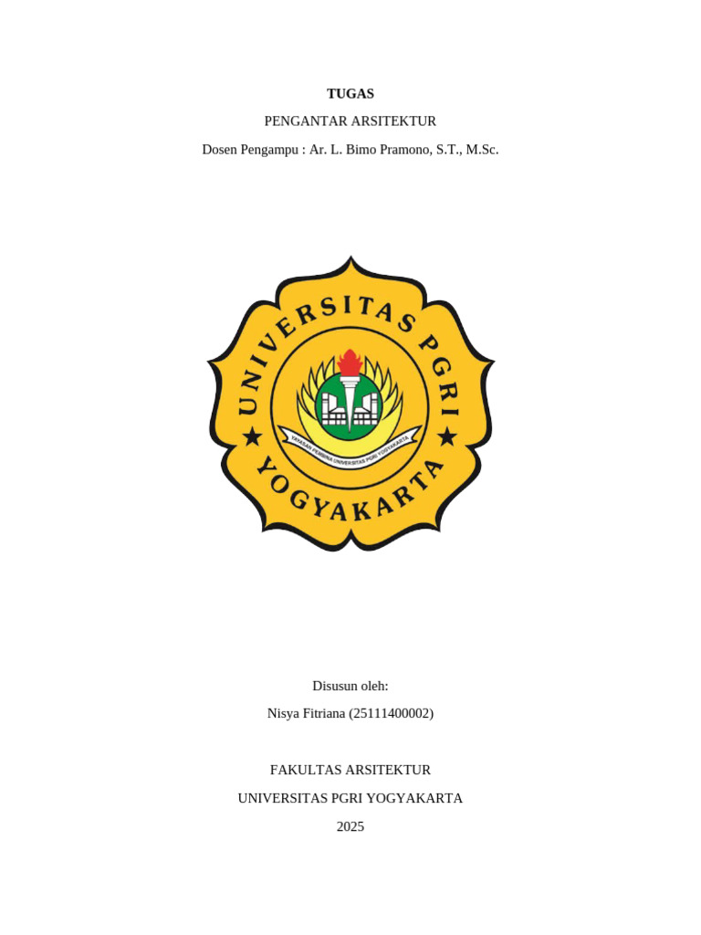 TUGAS NISYA Dengan Kesimpulan Saran | PDF