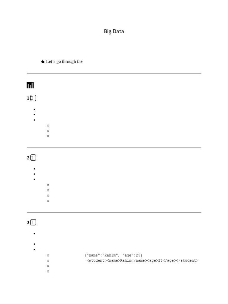 CT Notes For Big Data Technology | PDF | Computer Cluster | Replication ...