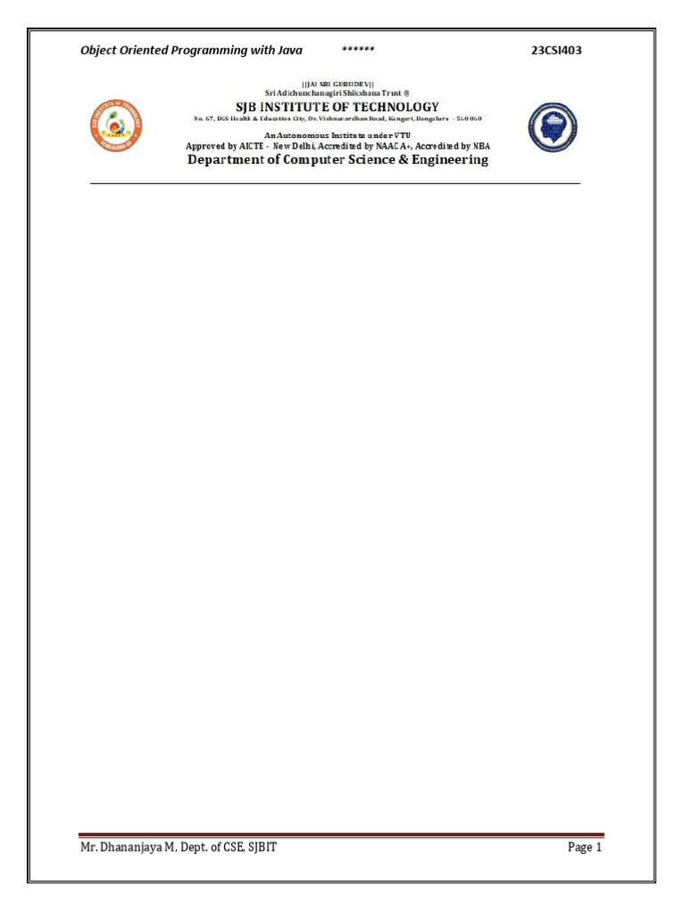 20250319152240-JAVA Module3 Notes | PDF | Inheritance (Object Oriented ...