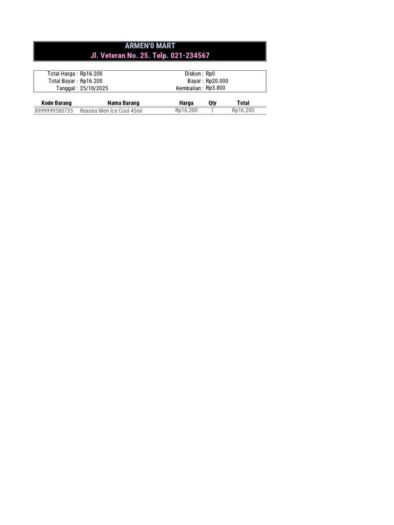 Struk | PDF