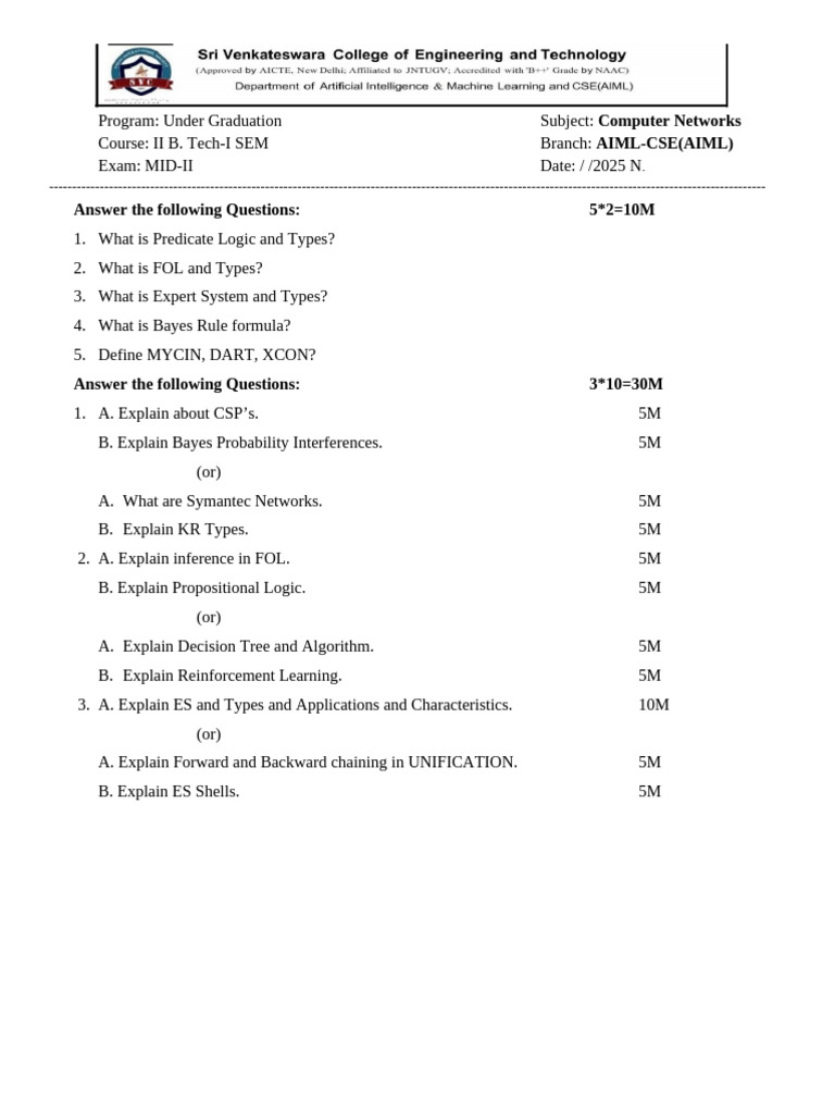 What Is Predicate Logic and Types | PDF | Logic | Mathematics