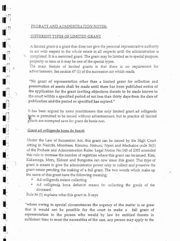 Different Types of Grants | PDF
