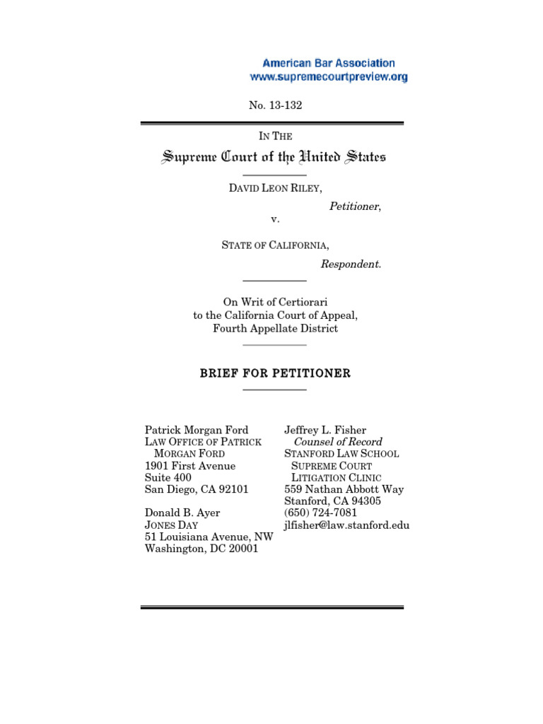 Fourth Amendment Cell Phone Search Case | PDF | Search And Seizure ...