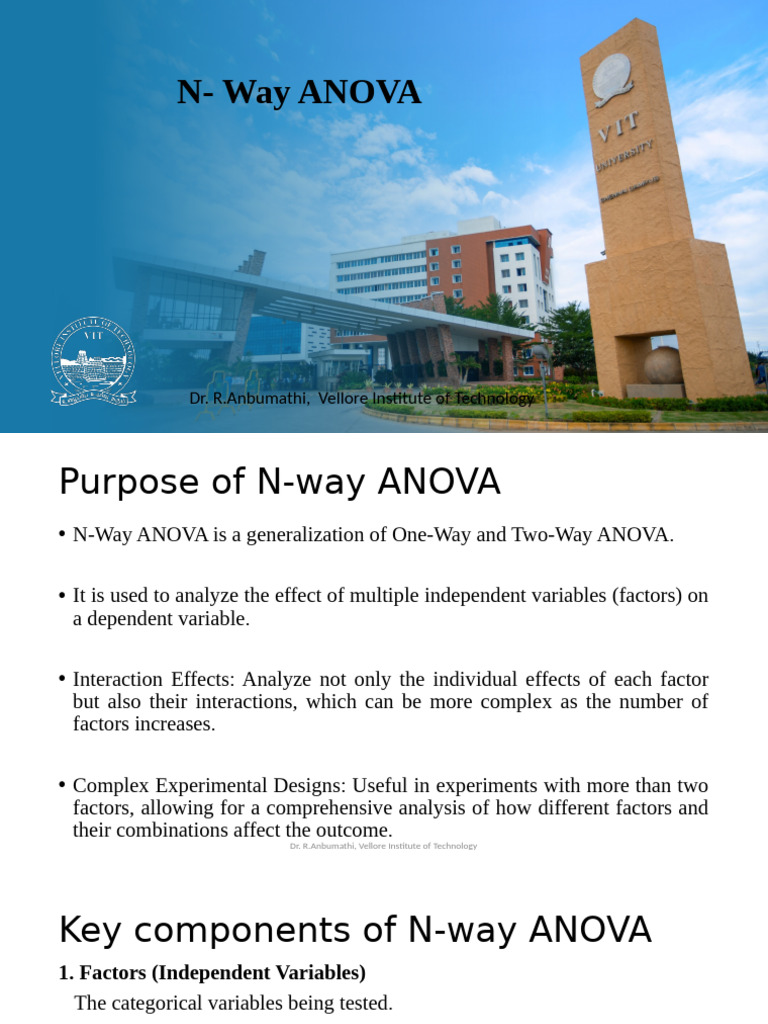 Understanding N-Way ANOVA Basics | PDF | Analysis Of Variance | Menu