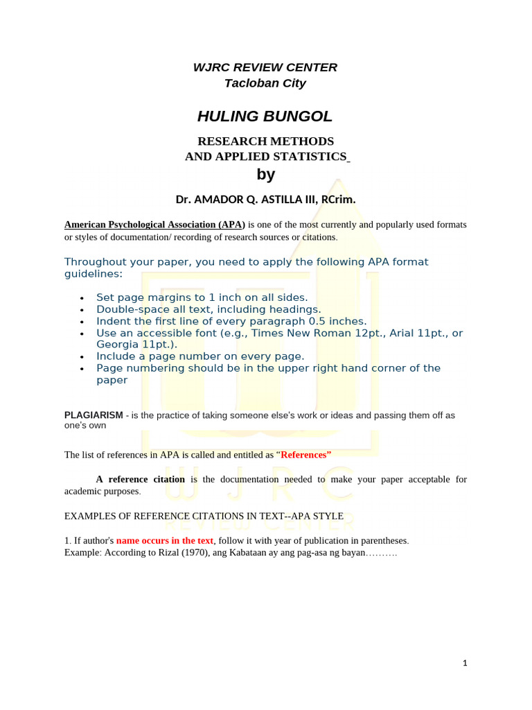 Huling Bungol in Research | PDF | Methodology | Qualitative Research