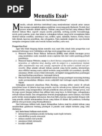 Contoh ESSAY | PDF