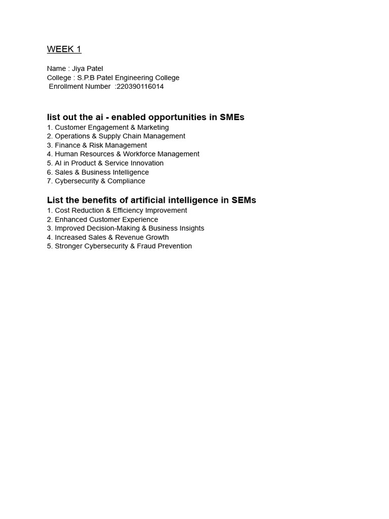 Week1 - Task | PDF